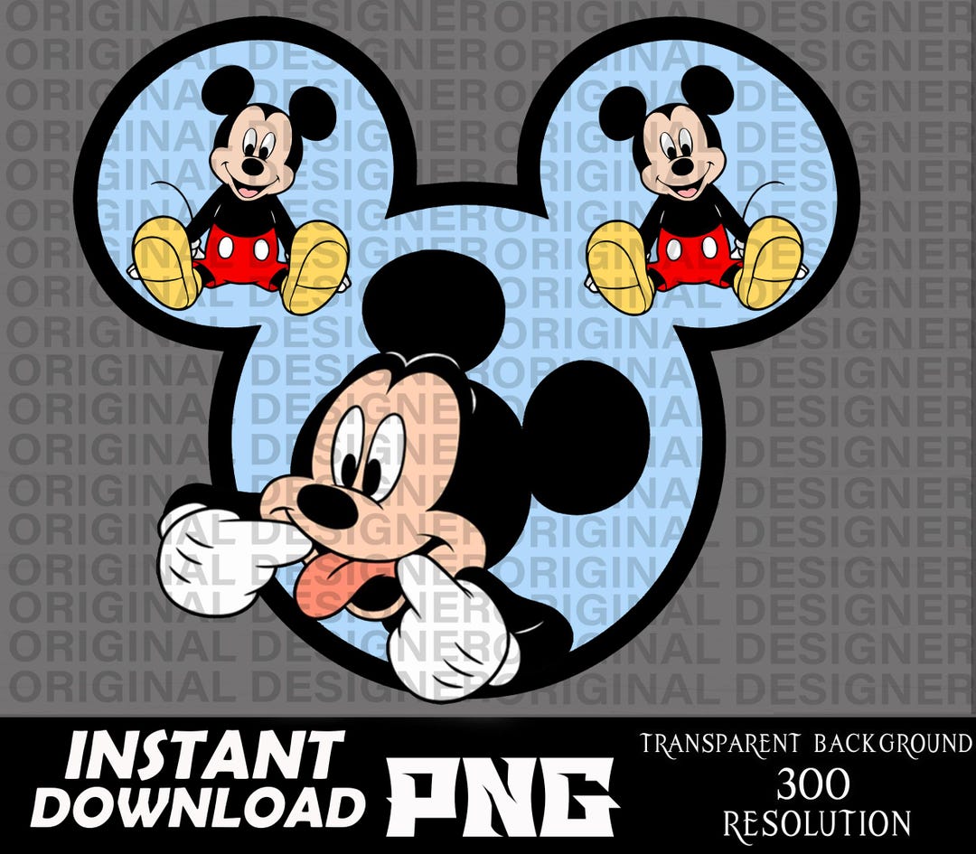 Mickey Png, Mickey Boys Shirt, Mickey Cut File, Mickey Sublimation ...
