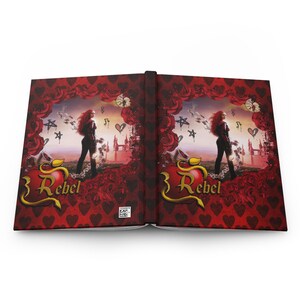 Descendants Red Notebook, Rise of Red Journal, Rock Notebook, Rebel ...