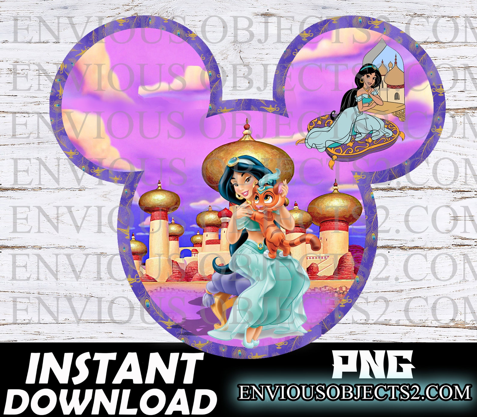 Princess Jasmine Princess Jasmine Png Princess Jasmine - Etsy