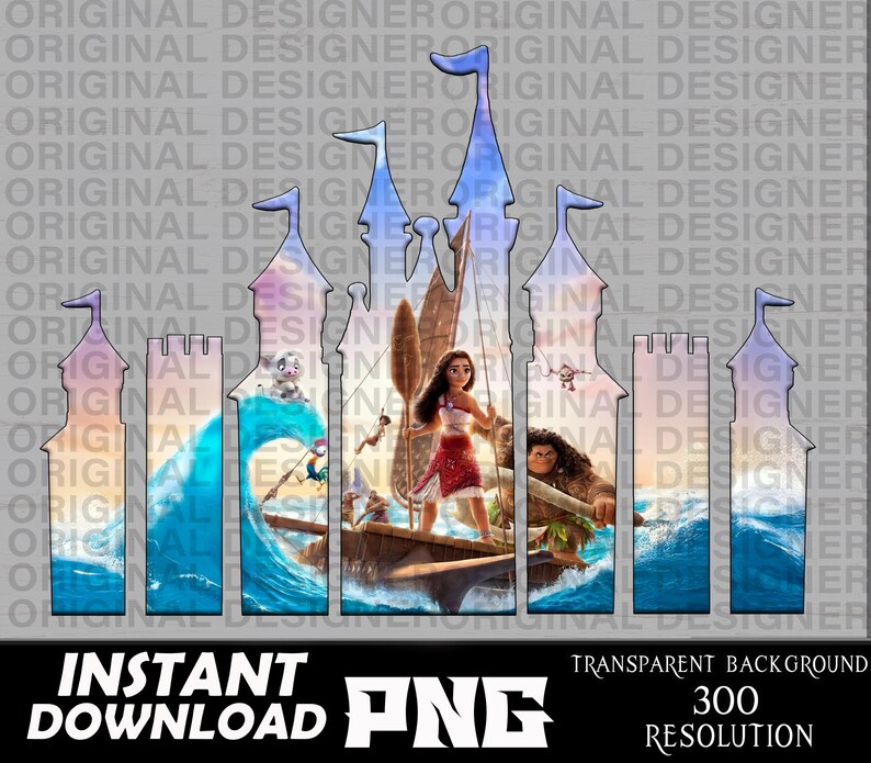Moana 2 Png, Moana Printable, Cut File, Moana 2 Sublimation, Moana ...