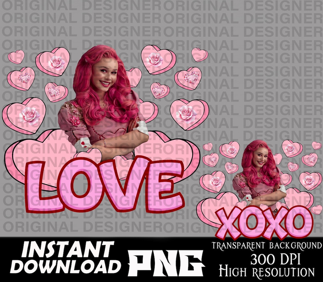Descendants Bridget Valentines Day Png Digital Download, Descendant ...
