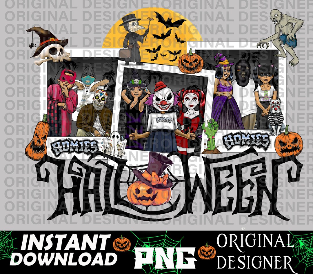 Chicano Halloween, Homie Inspired Png, Homies Halloween, Vato Loco ...