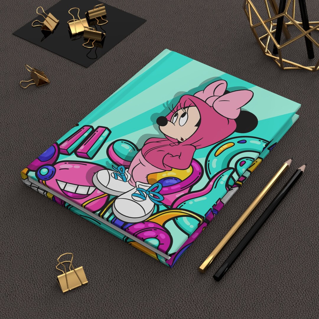 Minnie Notebook, Minnie Mouse Journal, Girls Notebook, Mickey and ...