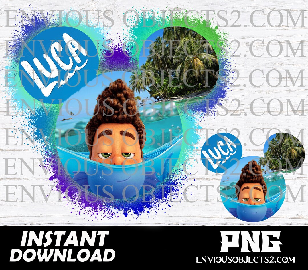Luca Png, Silenzio Bruno, Luca Cut File, Luca Sublimation, Luca Shirt ...