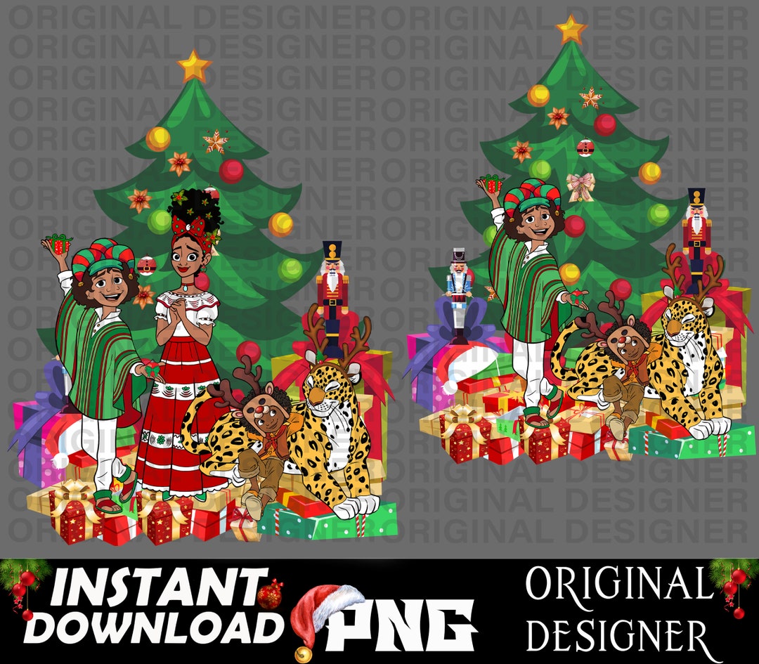 Encanto, Encanto Christmas, Encanto Png, Isabela, Mirabel, Bruno, Merry ...