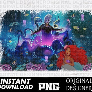 Ursula, Black Mermaid Png, Little Mermaid, Black Girl Magic, Black ...