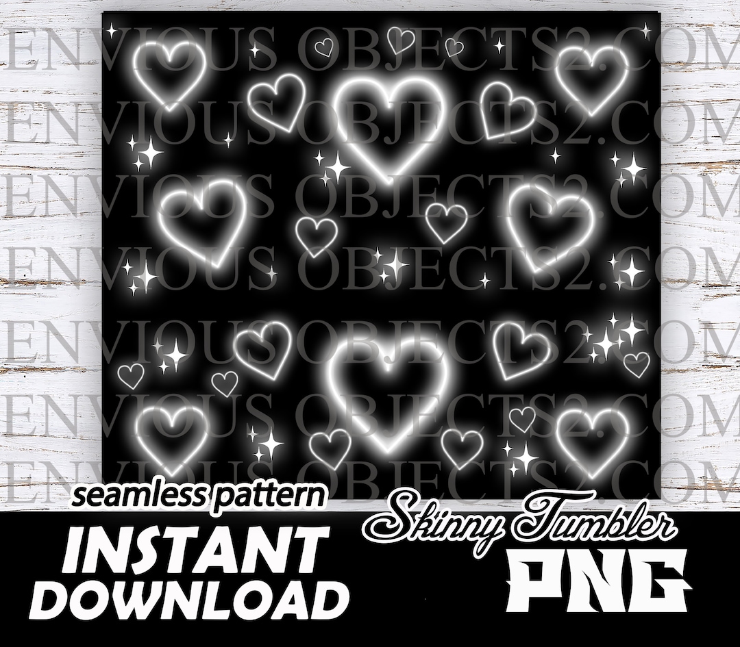 Chola Hearts, Valentine Day Png, Skinny Tumbler Wrap, Chicana Png ...