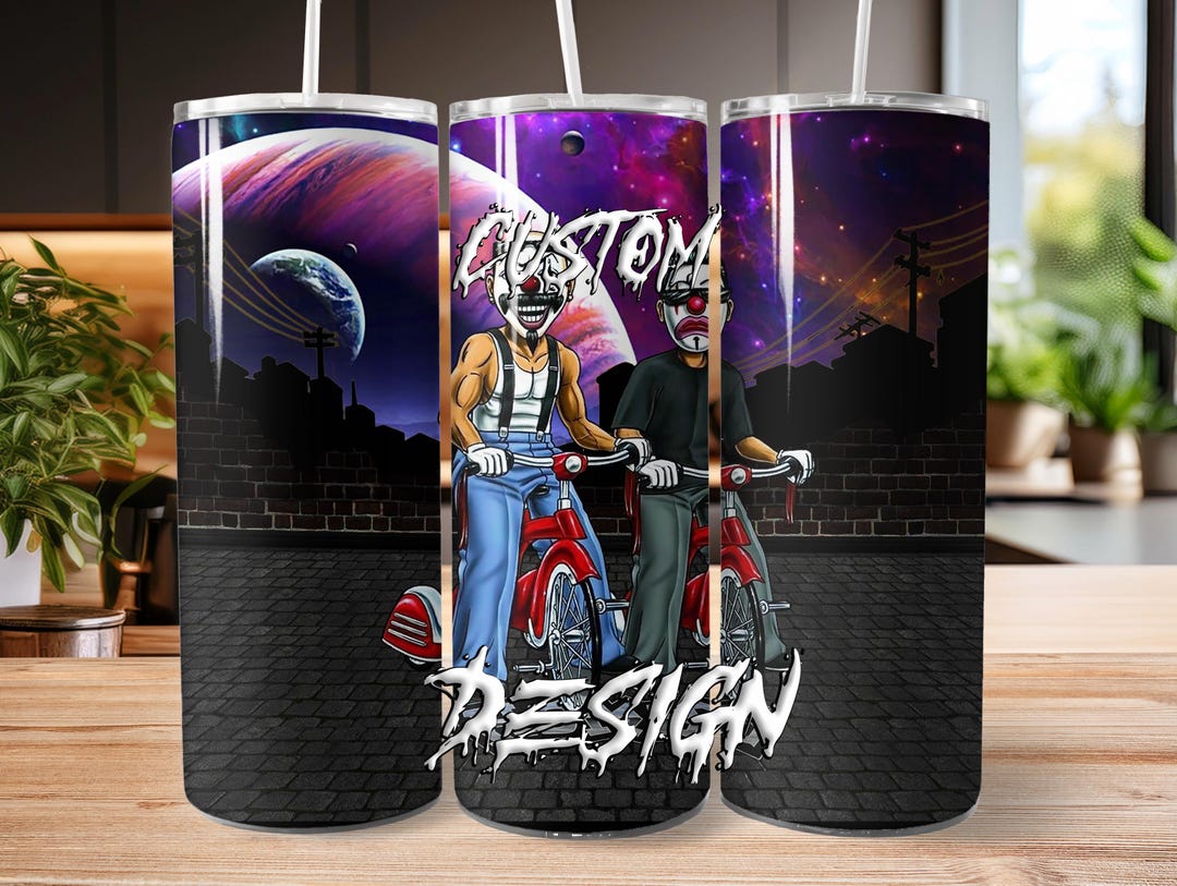 90s Nostalgia Homeboy Clown Skinny Tumbler Png, Chicano Tumbler, Vato ...