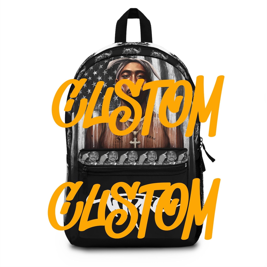 Custom Backpack, Old School 90s Hip Hop Backpack, Chicano Backpack, 90s ...