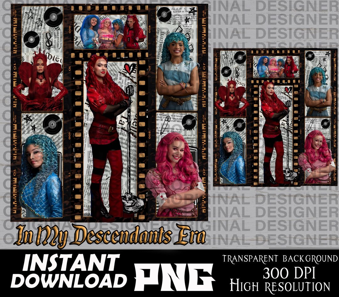 Descendant Red Png, Descendant Evie, in My Era, Descendant Red ...