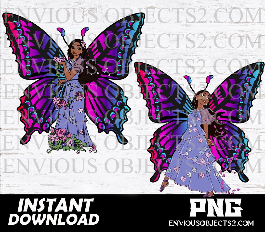 Encanto Png Design, Encanto Shirt, Mirabel, Encanto Butterfly Png ...