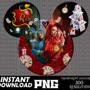 Descendants Red, Descendants Red Png, Rebel Heart Png, Descendants Red ...