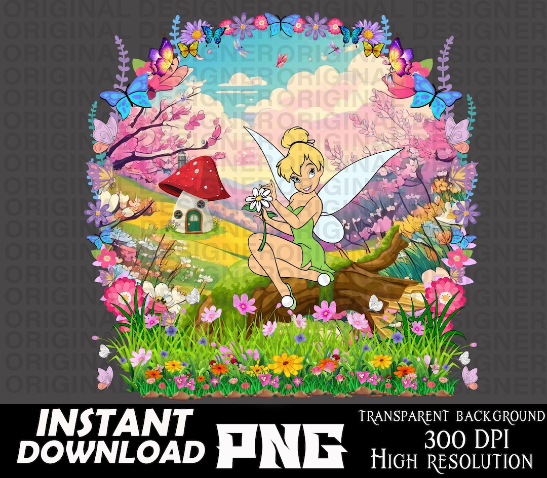 Tinker Bell Png, Tinker Bell Printable, Tinker Bell Shirts, Fairy ...
