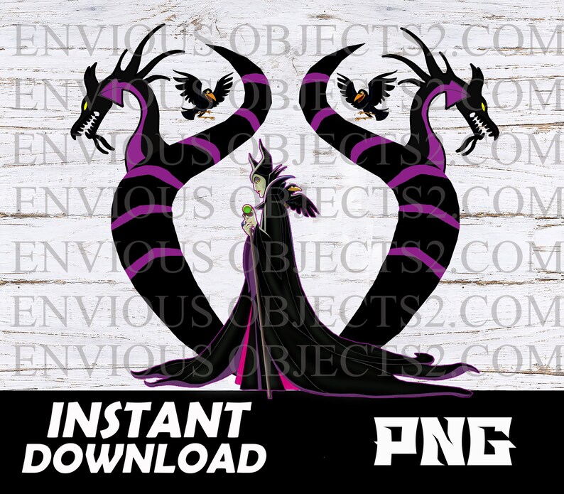 Maleficent Png, Villain Png, Maleficent Shirts, Printable, Cut File ...