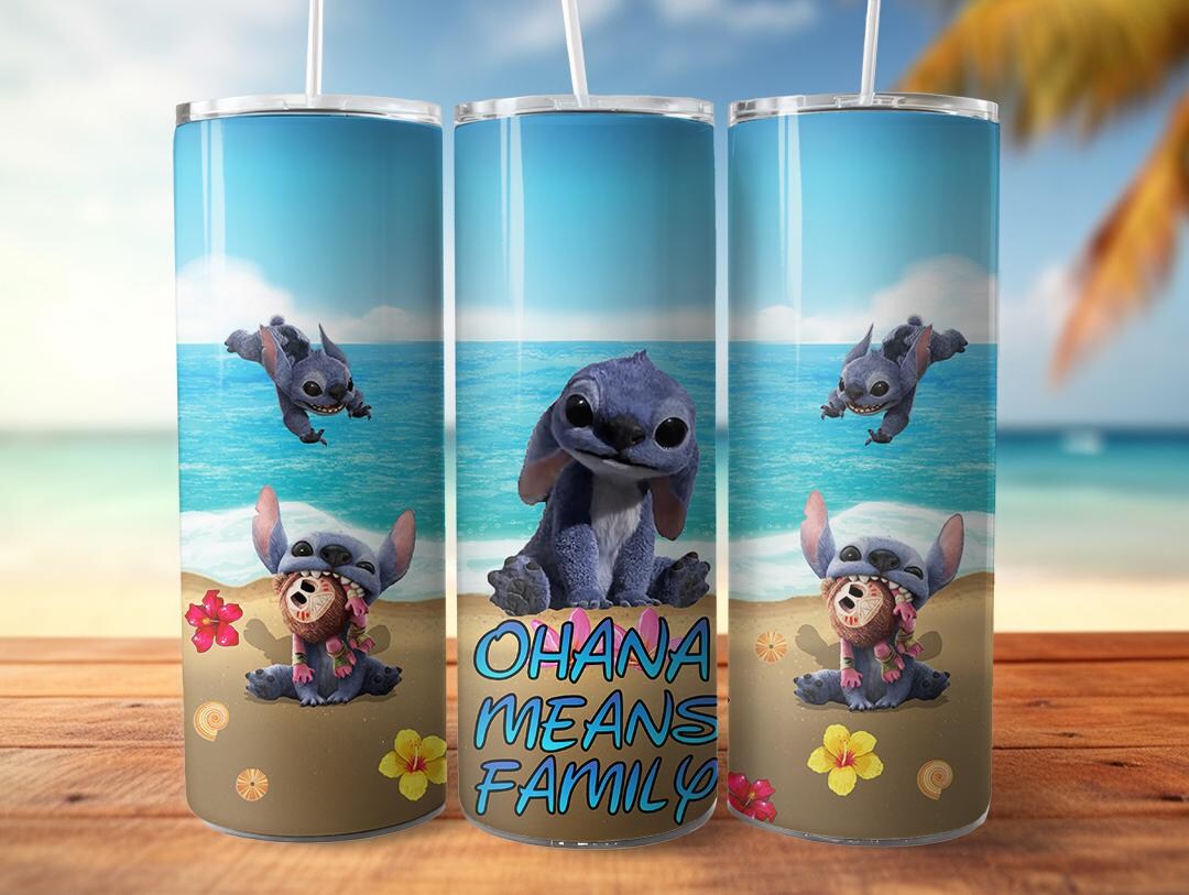 Stitch Png, Lilo & Stitch Live Action Png, Stitch 20oz Tumbler Wrap ...