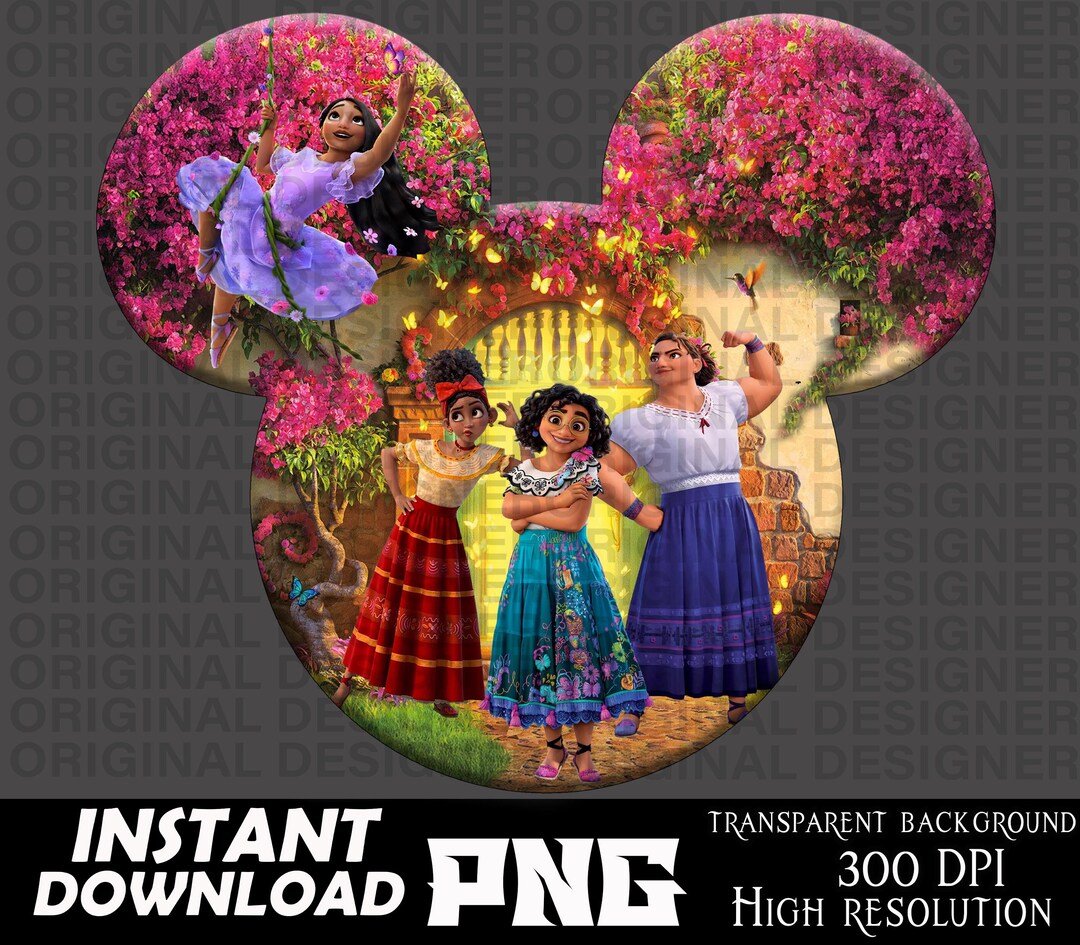 Encanto Girls Png, Encanto Sublimation, Encanto Tee, Mirabel Png ...