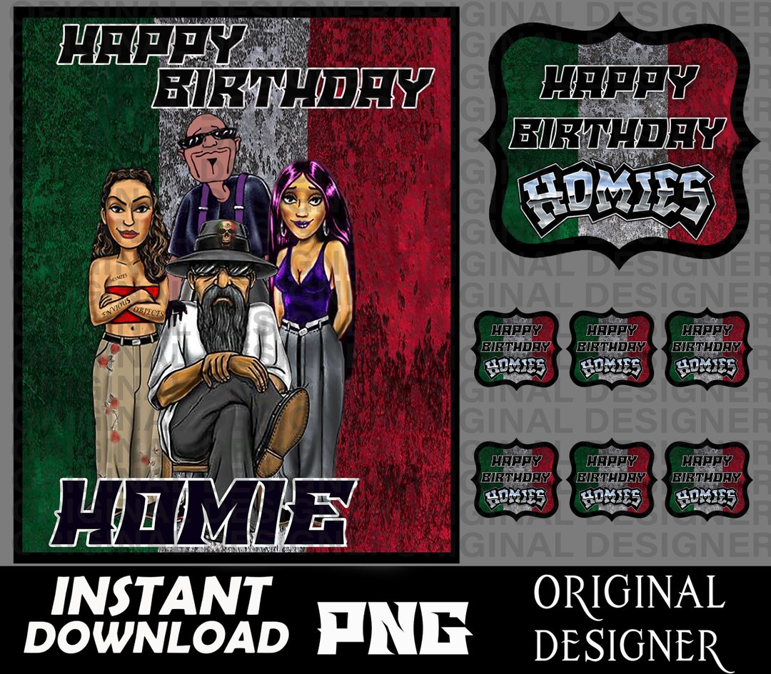 Homies, Lil Homies Png, Cholo Birthday, Homies Birthday, Vato Loco ...