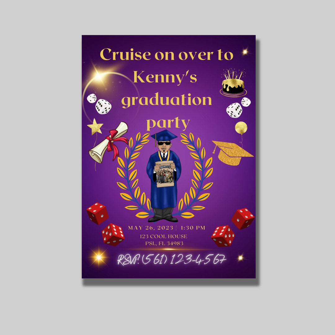 Lil Homies, Homies Graduation Invitation, Lil Homies Party, Chicana ...