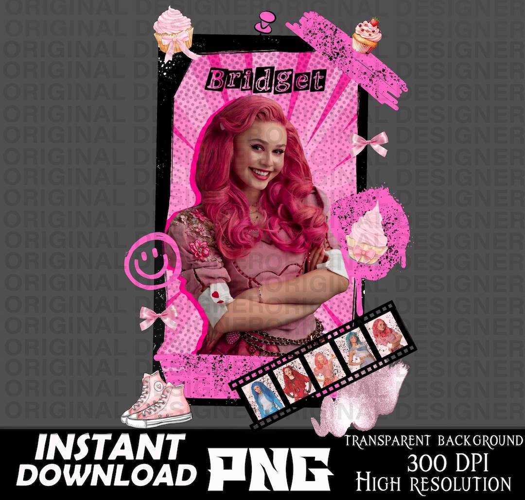 Descendants 4 Bridget Png Download, Descendant Bridget Printable Design ...