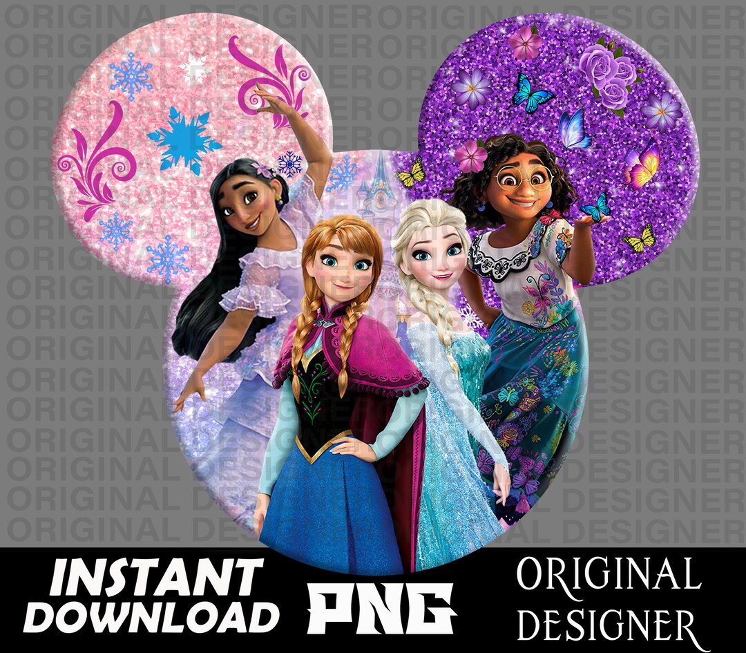 Encanto and Frozen, Encanto Png, Elsa, Anna, Encanto Shirt, Isabela ...