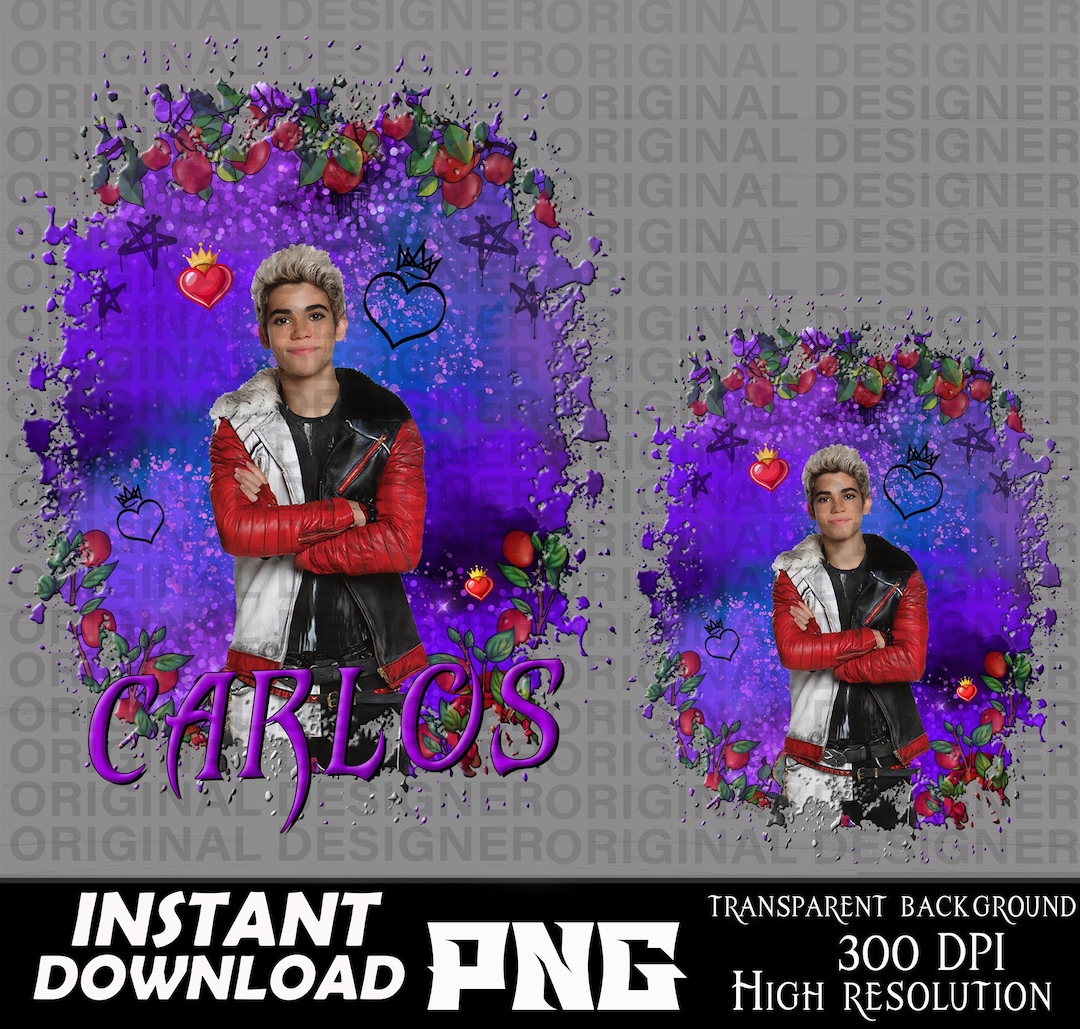 Descendants Carlos Png, Descendants Png, Descendant Carlos Sublimation ...