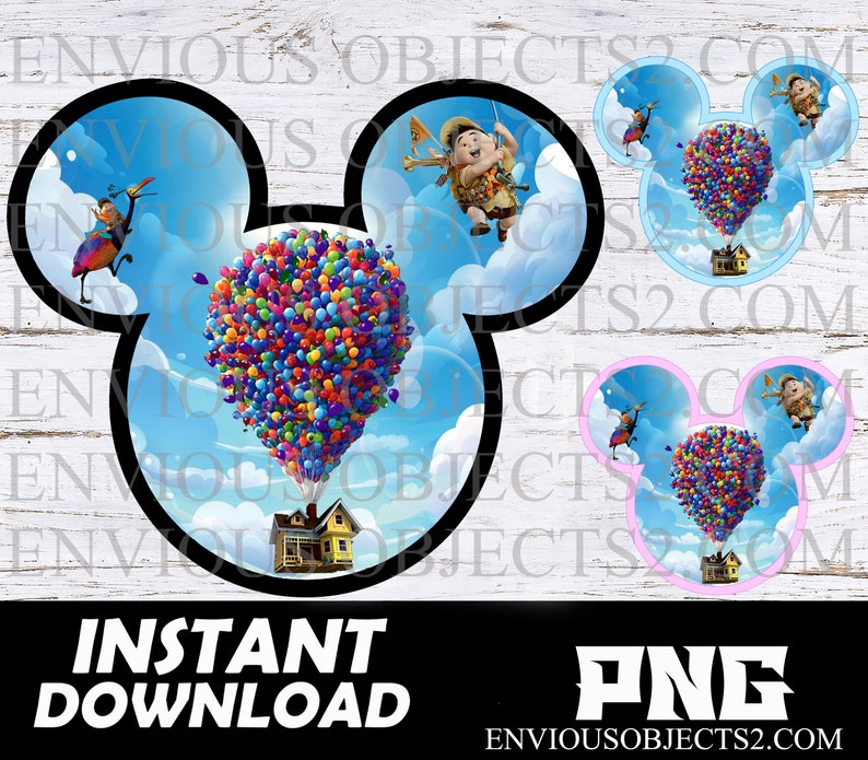 Up Balloons Png, up Png, up Russell, up Shirt, up Printable, Cut File ...