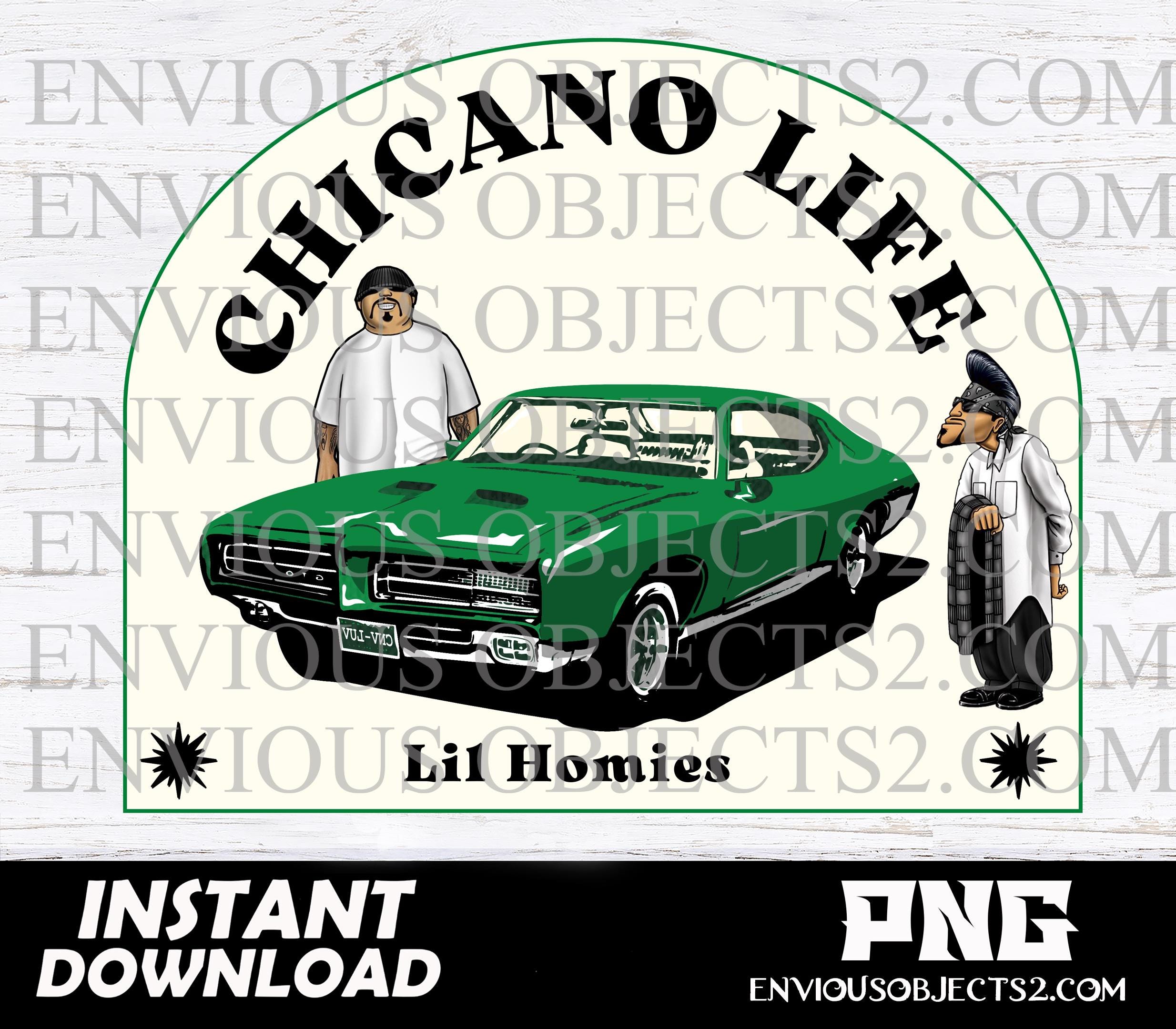 Chicana Png, Chola Png, Inspired Lil Homies Png, Gifts for Him, Vato ...