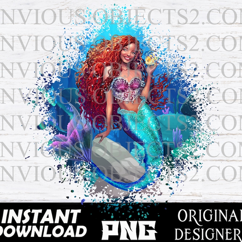 Mermaid Png - Etsy