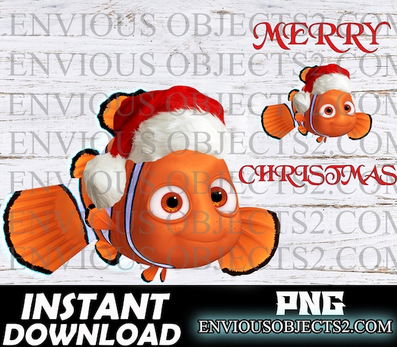 Finding Nemo Christmas Png Finding Nemo Png Finding Nemo - Etsy