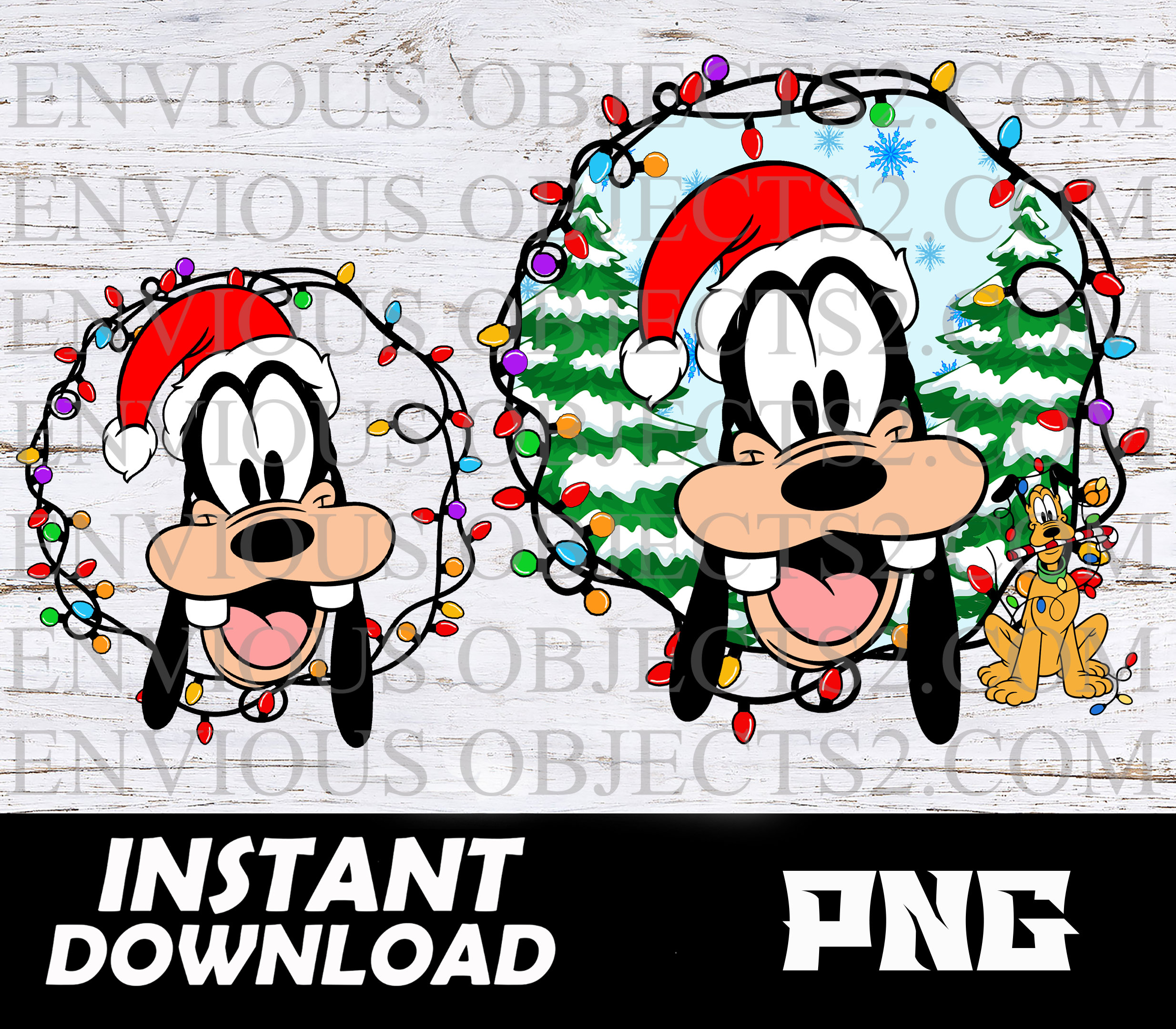 Disney Goofy Christmas Clipart