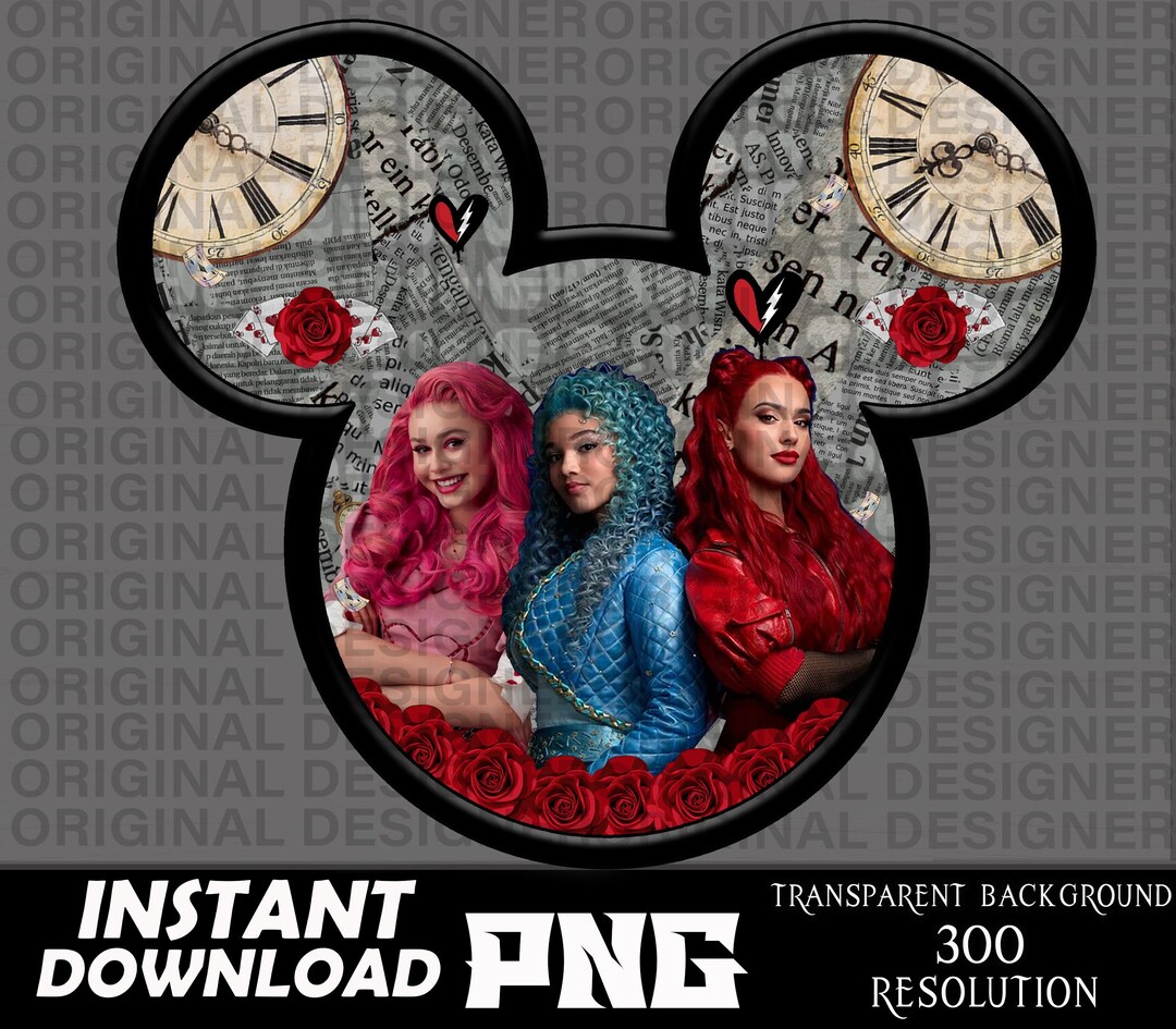 Descendants Rise Red, Descendants Rise Red Png, Rebel Heart Png ...