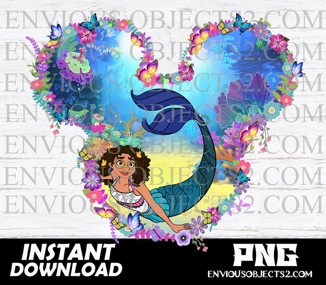 Encanto, Encanto Png, Encanto Shirts, Mirabel, Mirabel Mermaid Png ...