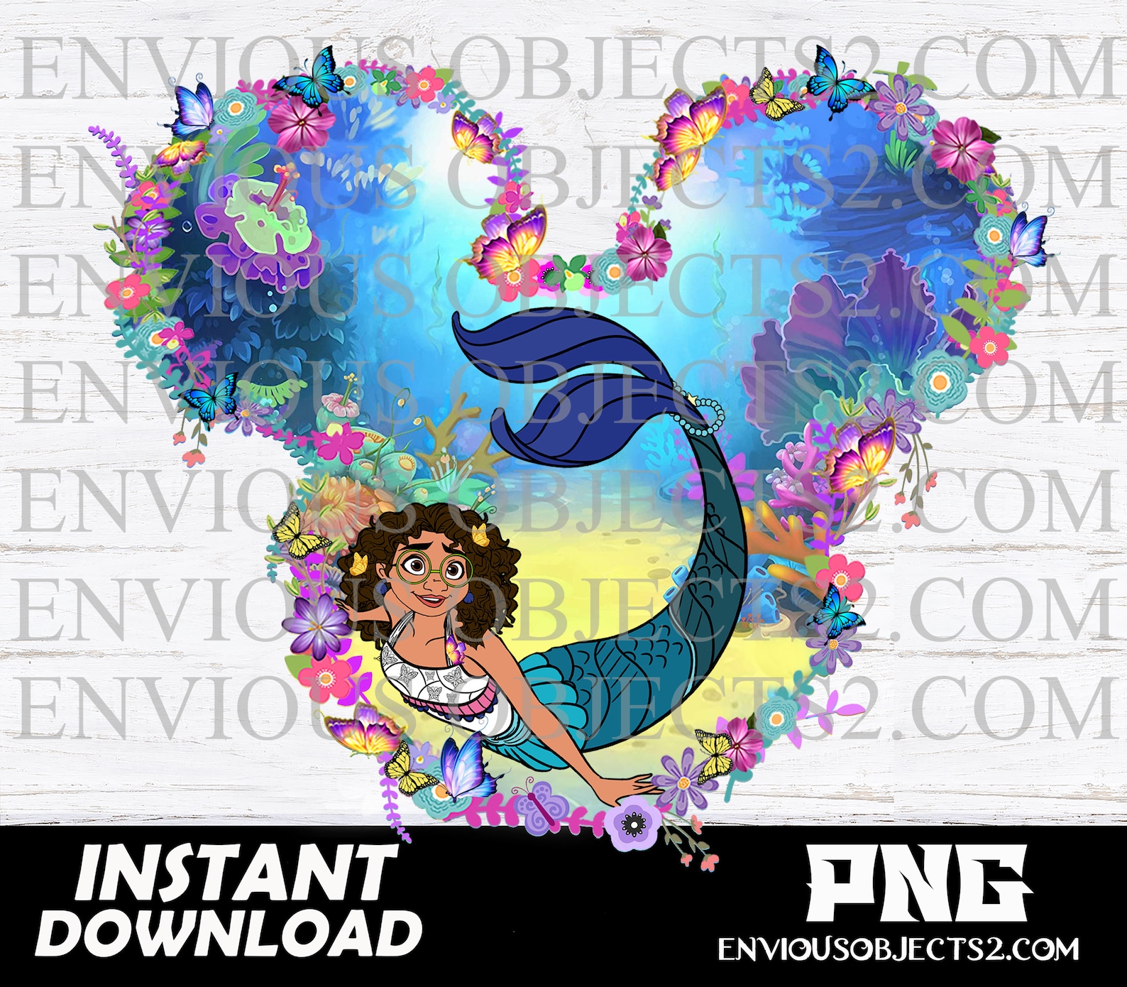 Encanto, Encanto Png, Encanto Shirts, Mirabel, Mirabel Mermaid Png ...