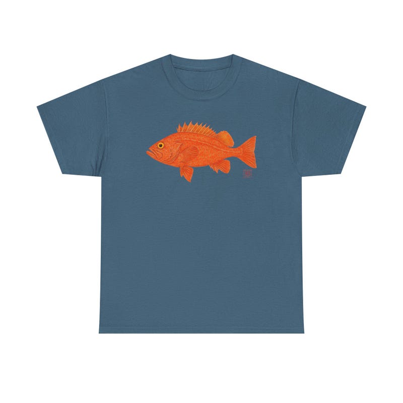 Gyotaku Shirt Fish - Etsy