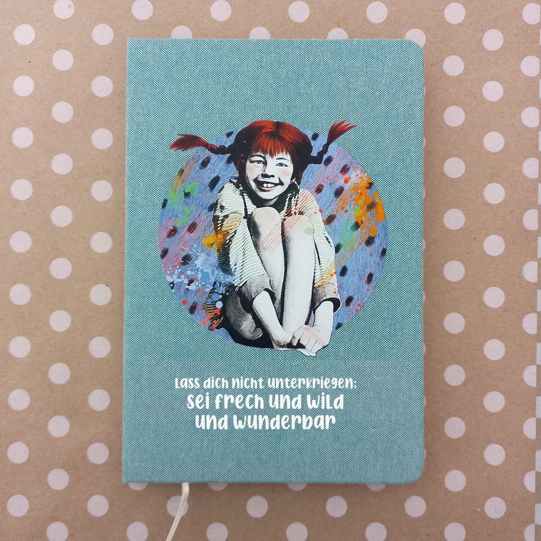Pippi Långstrump Notebook - Etsy