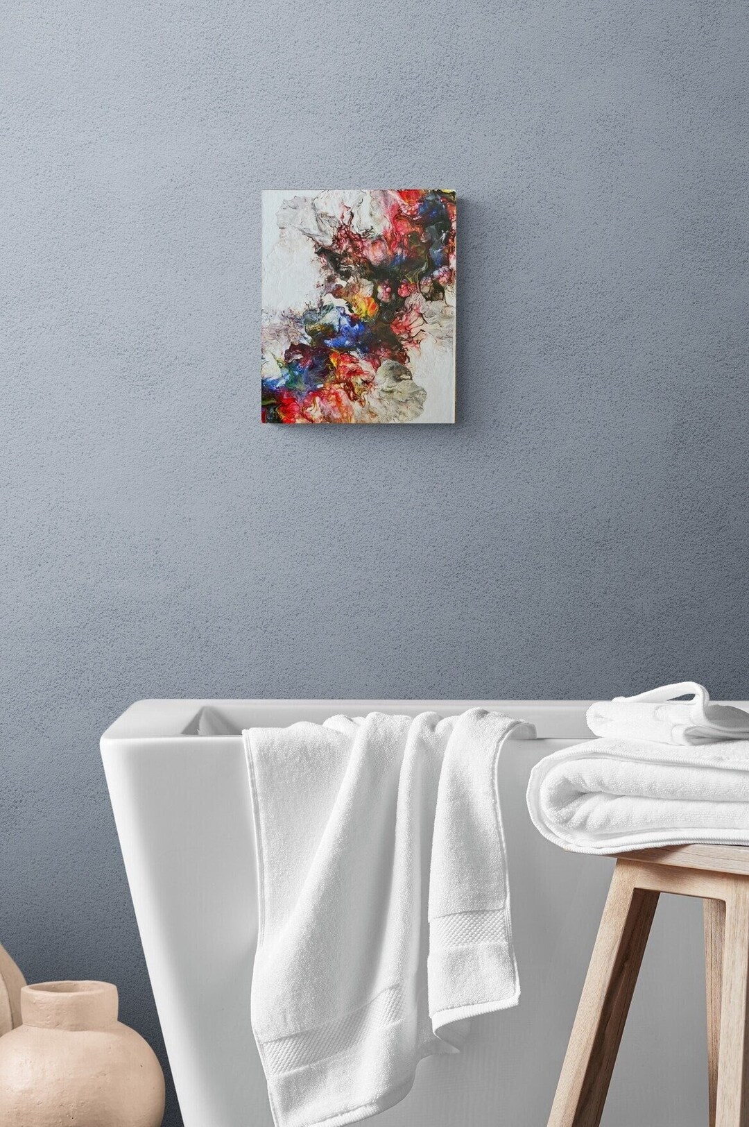 Whispers of Color Abstract Acrylic Painting on Canvas Modern - Etsy