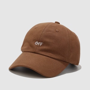 100% Organic Cotton Cap, Mens Womens Baseball Cap, Minimalist Vintage ...