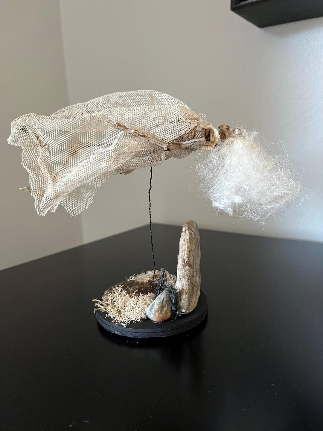 Miniature Skeleton Lady Myra at Her Grave - Etsy
