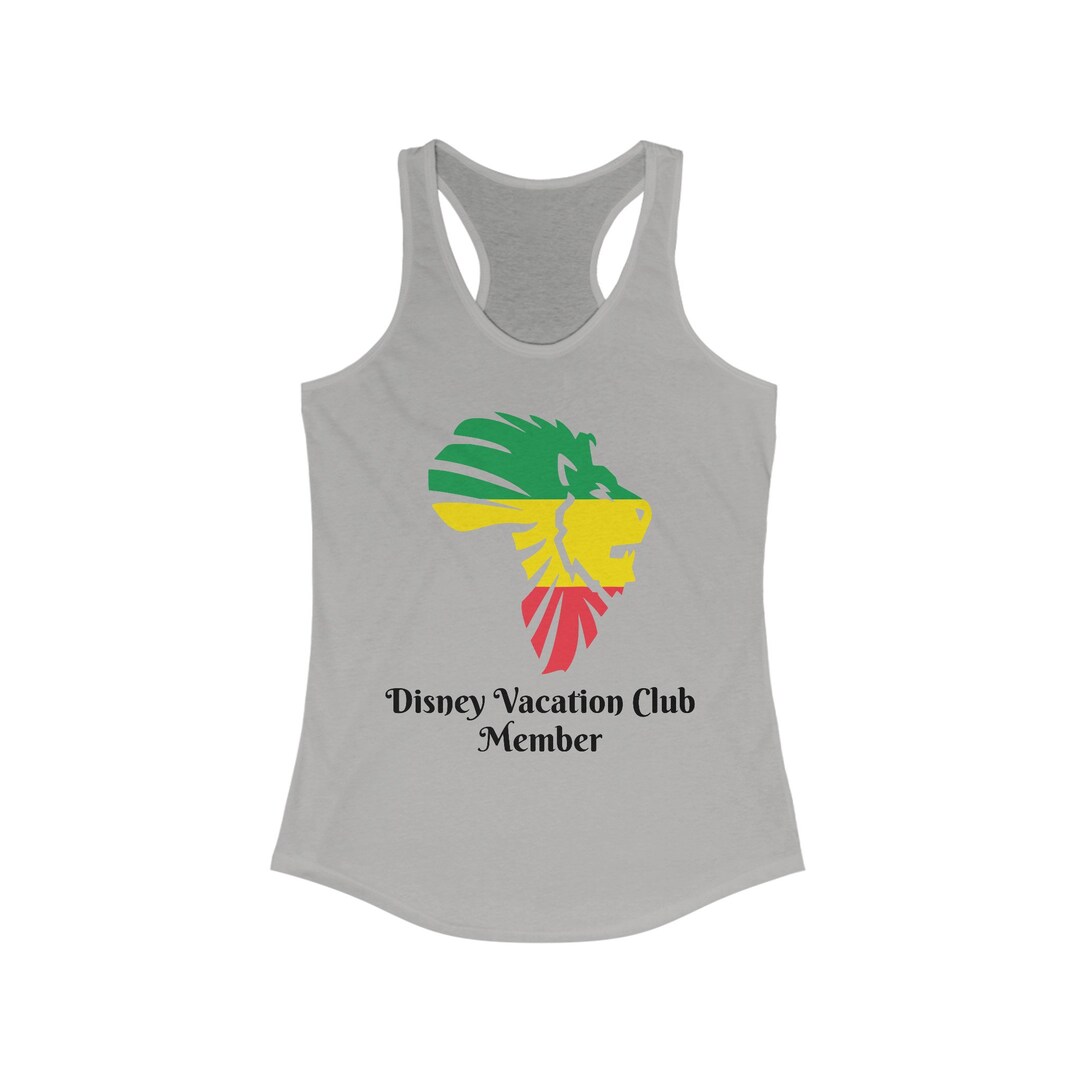 Disney Vacation Club With Africa Flag Lion Rasta DVC Member Women's ...