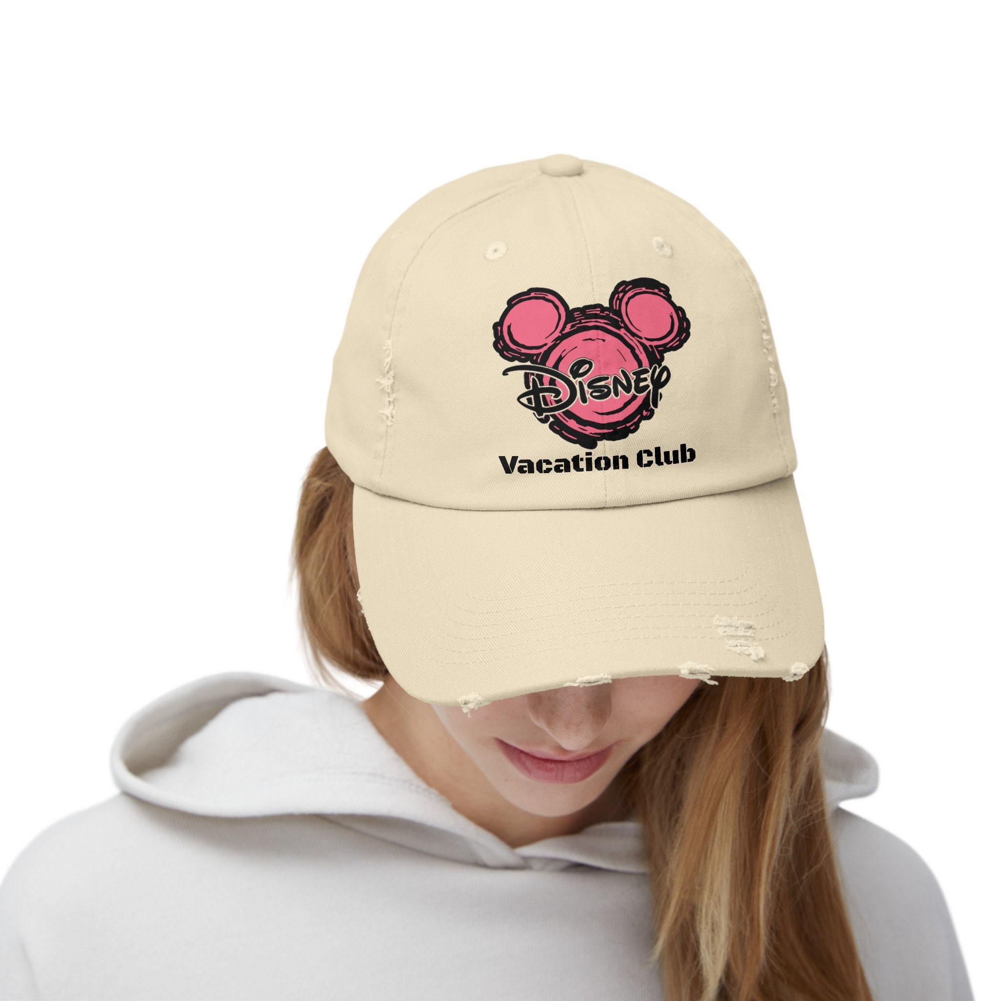 Disney Vacation Club DVC Mickey Mouse Unisex Distressed Cap Hat - Etsy