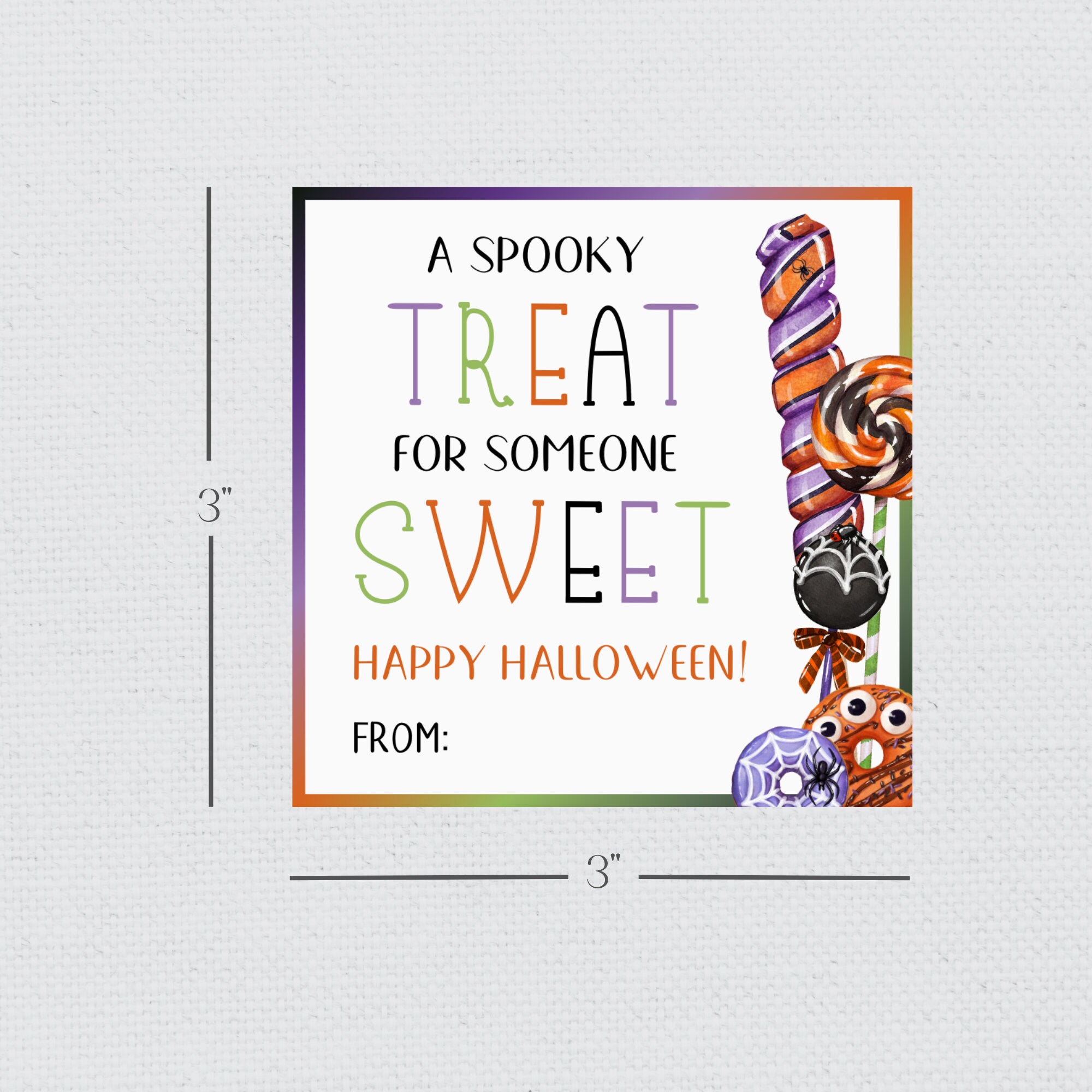 Halloween Printable Gift Tags Teacher Appreciation Gift Tag - Etsy