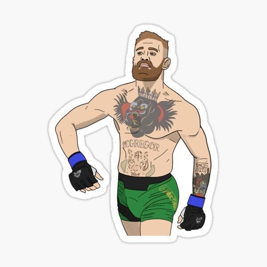 Conner Mcgregor Sticker UFC Sticker Best Stickers - Etsy