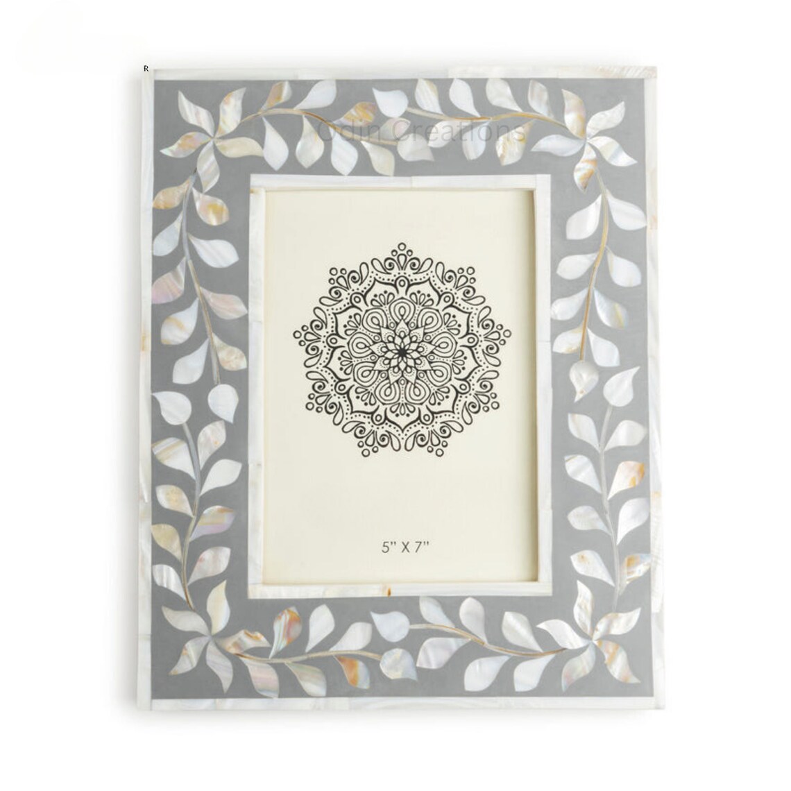 Inlay Handmade Frame, Handcrafted Bone Inlay Picture Frame, Mother of ...