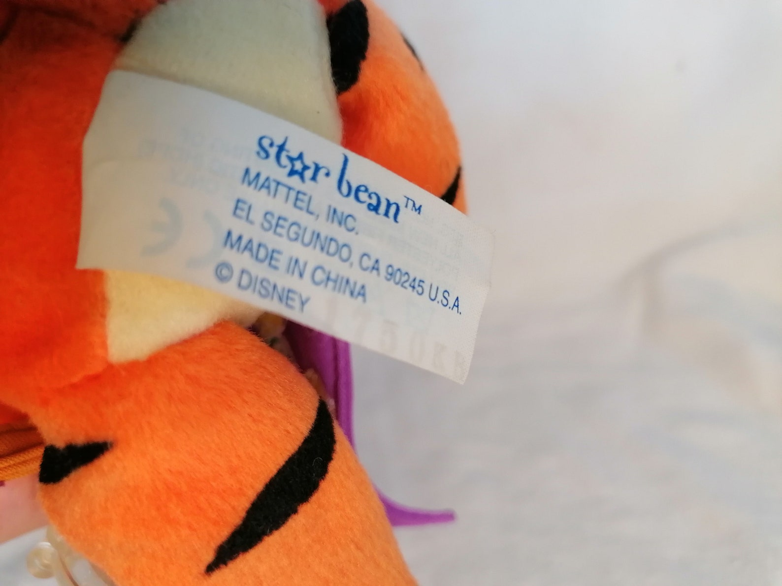 Mattel Disney Star Bean Winnie the Pooh 1st Mate Tigger Beanie - Etsy