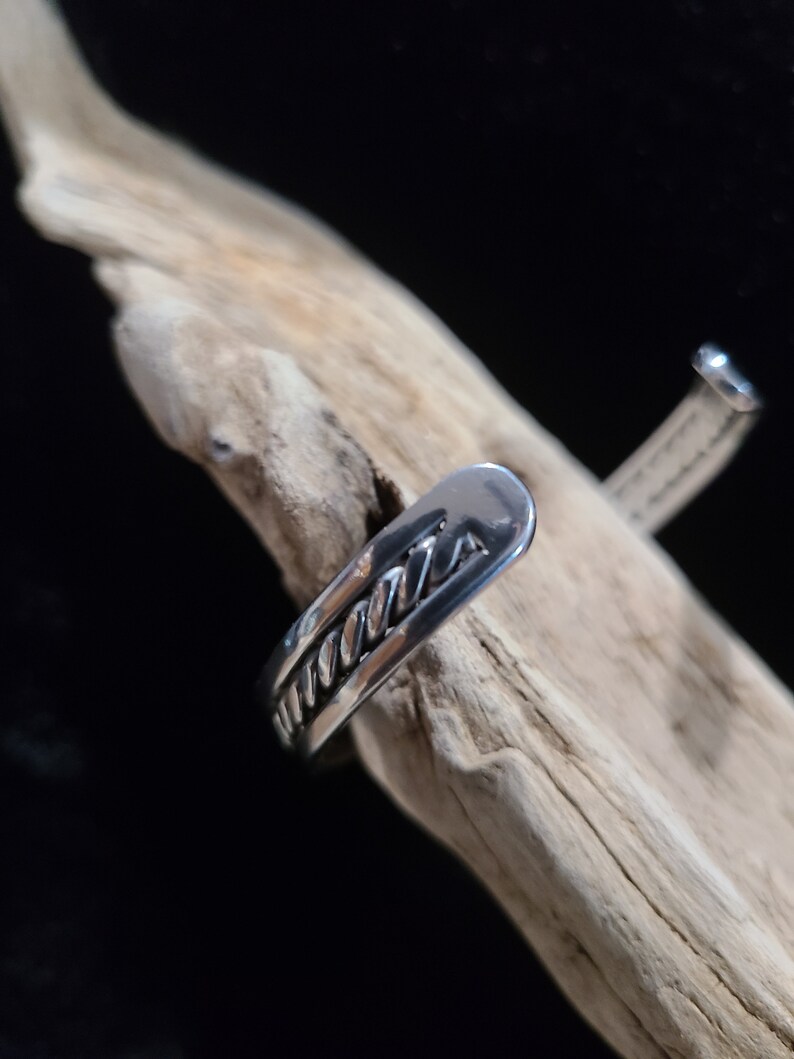 Stainless Steel Welding Wire Cuff - Etsy