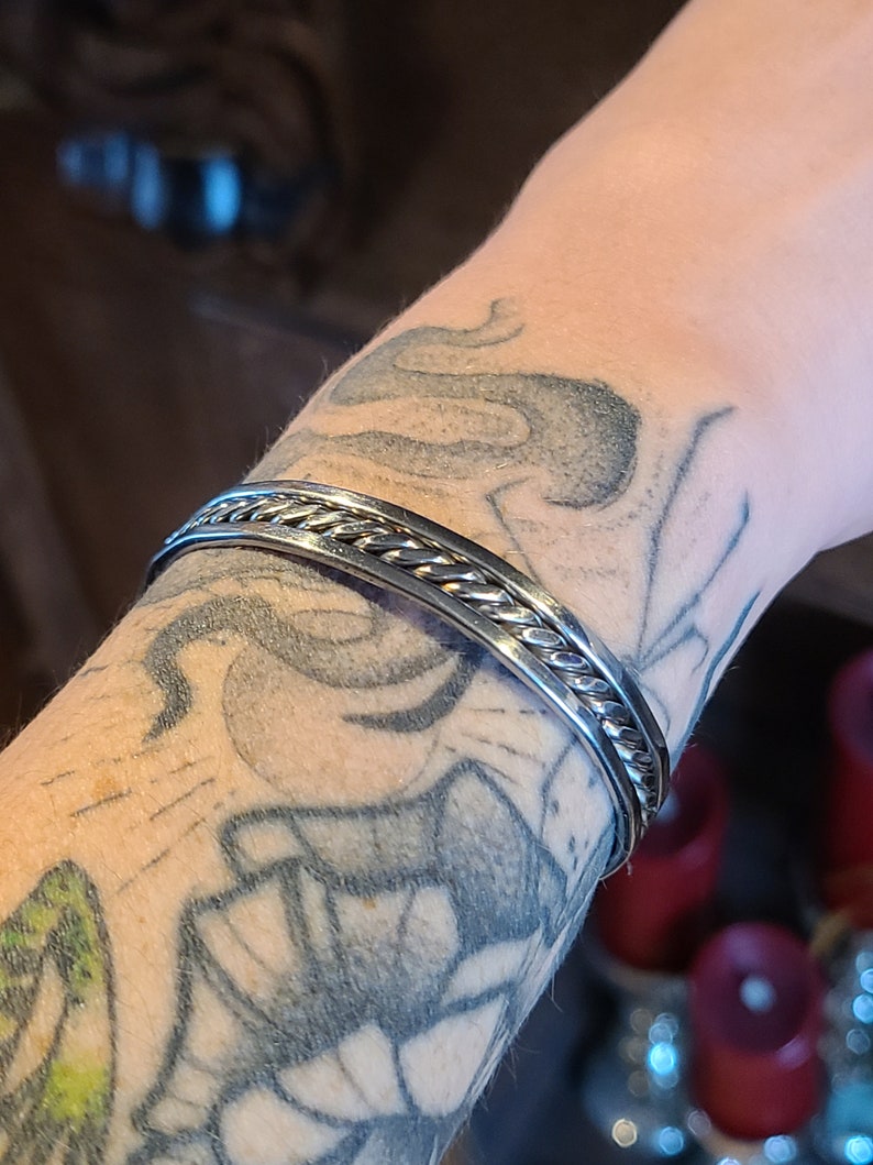 Stainless Steel Welding Wire Cuff - Etsy