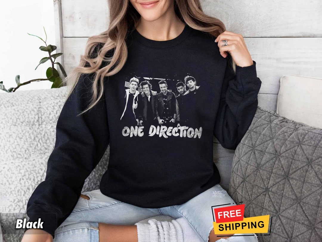 One Direction Graphic Sweatshirt: 1D Retro Fan Gift - Etsy