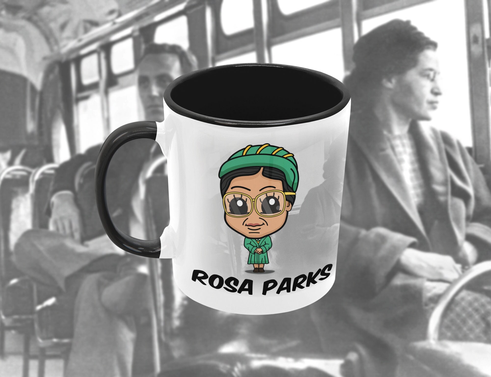 Rosa Parks Mug, Rosa Parks Quote, Black History Mug, Black History ...