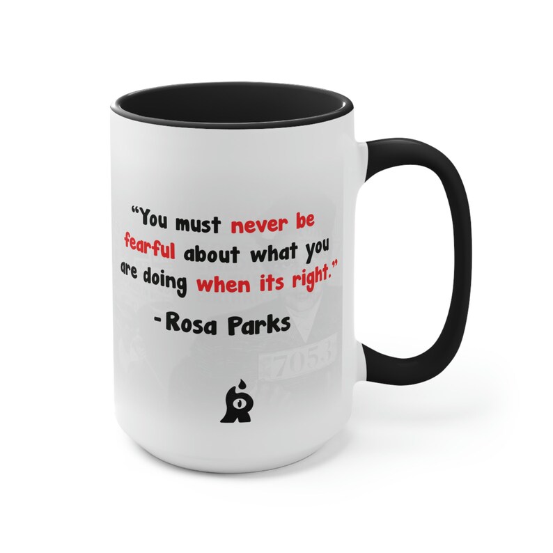 Rosa Parks Mug, Rosa Parks Quote, Black History Mug, Black History ...