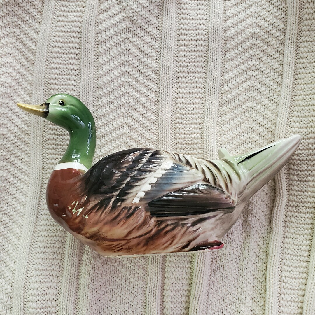 Duck Mallard Holt Howard Ceramic Planter 1959 - Etsy